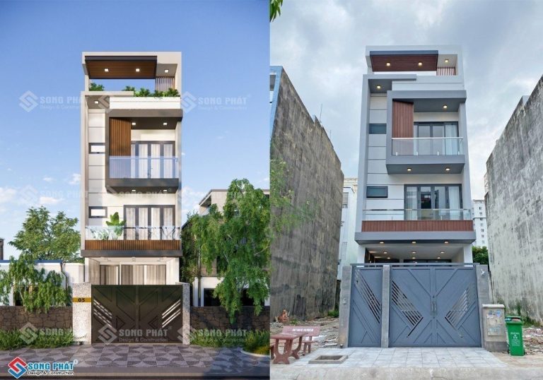 35+ mẫu nhà phố có garage để xe đẹp nhiều người ưa chuộng năm 2026