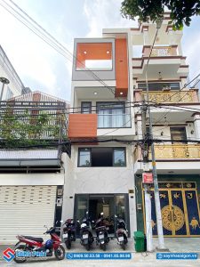 Nhà 4 tầng 4x19m 3 phòng ngủ mặt tiền hiện đại, công năng ưu việt - Xây ...